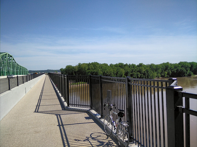 Daniel Boone Bridge Bike/Ped Path opens; 7th MO River Crossing; Photos ...